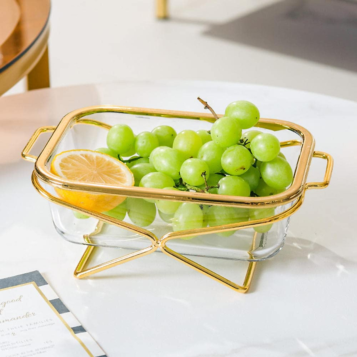WMGoods，Fruit Platter，Fruit Tray，Fruit Trays for Serving for Party，Candy Storage Box，Party Tray，Veggie Tray，Serving Platter，Snack Tray，Serving Trays for Party，Suitable for Restaurants, Parties。