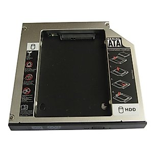 Generic 2nd HDD Ssd Hard Drive Caddy Adapter for Lenovo Ideapad U510 Z710 Z710a Thinkpad W540
