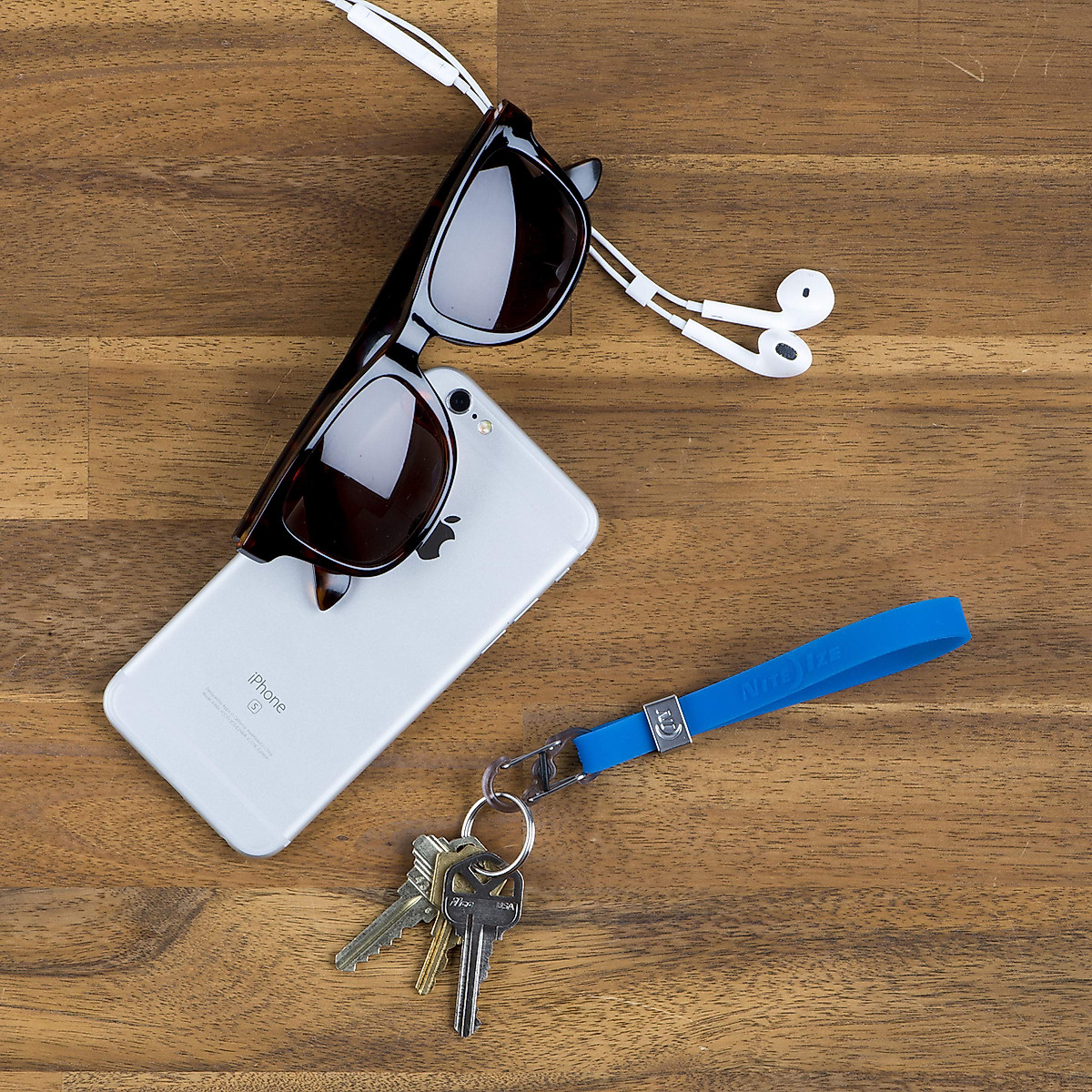 Nite Ize Cinch-a-Lot Stretch Strap-Blue