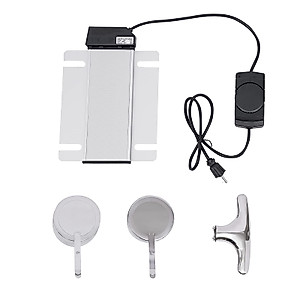 BANLICALI 2 Pan Chafing Dish, Stainless Steel Roll Top Chafing Dish Buffet Set, 9L/9.5QT Commercial Chafer Chafers Catering Rolling Buffet Servers with Warmers for Party Hotels Silver 400W 110V