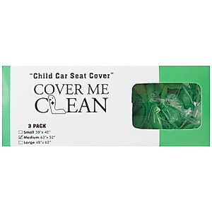 Disposable Child Car Seat Cover (Medium, Green) No Worries We've got You covered!