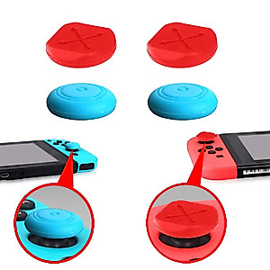 Stylus Kit for Nintendo Switch, 2 Stylus for Switch and 6 Thumb Grip Caps