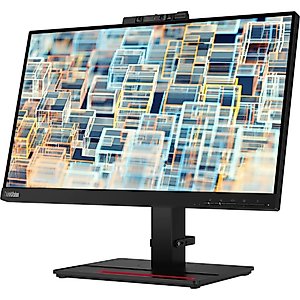 Lenovo ThinkVision T22v-20 21.5" Full HD WLED LCD Monitor - 16:9 - Raven Black