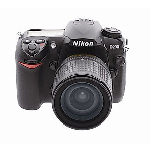 Nikon D200 10.2MP Digital SLR Camera with 18-135mm AF-S DX f/3.5-5.6G ED-IF Nikkor Zoom Lens