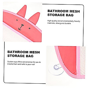 Cabilock 3pcs Retractable Torch Mesh Organizer Bags Storage Tub Bathtub for Baby Bath Net Bags Bath Organizer Storage Organizer Bath Mesh Bag Shower Mesh Bags Bath Bags Storage