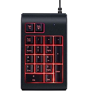 XYLXJ Gaming Keyboard and Mouse, Wired Gaming Machine Ergonomic Keyboard Laptop Computer Tablet Alloy Can Be Stable and Durable Keyboard With 19 Keys Numeric Keypad