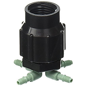 Orbit DripMaster 69025 4-Port Manifold, Full Flow