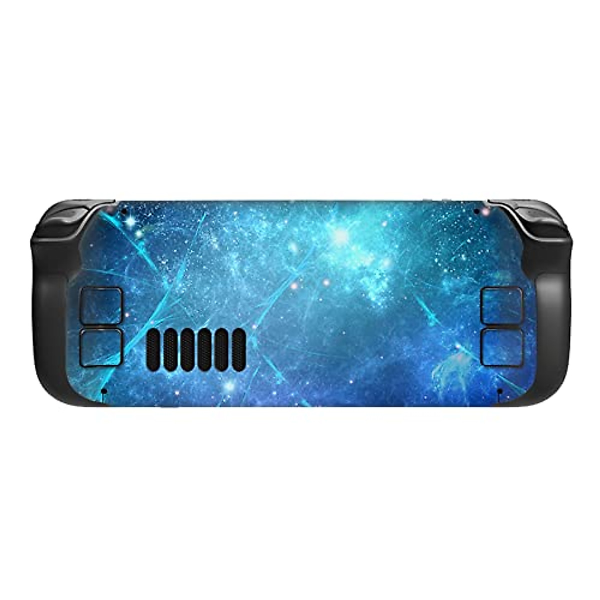 PlayVital Full Set Skin for Steam Deck, Decal Stickers for Steam Deck Handheld Gaming PC - Blue Nebula
