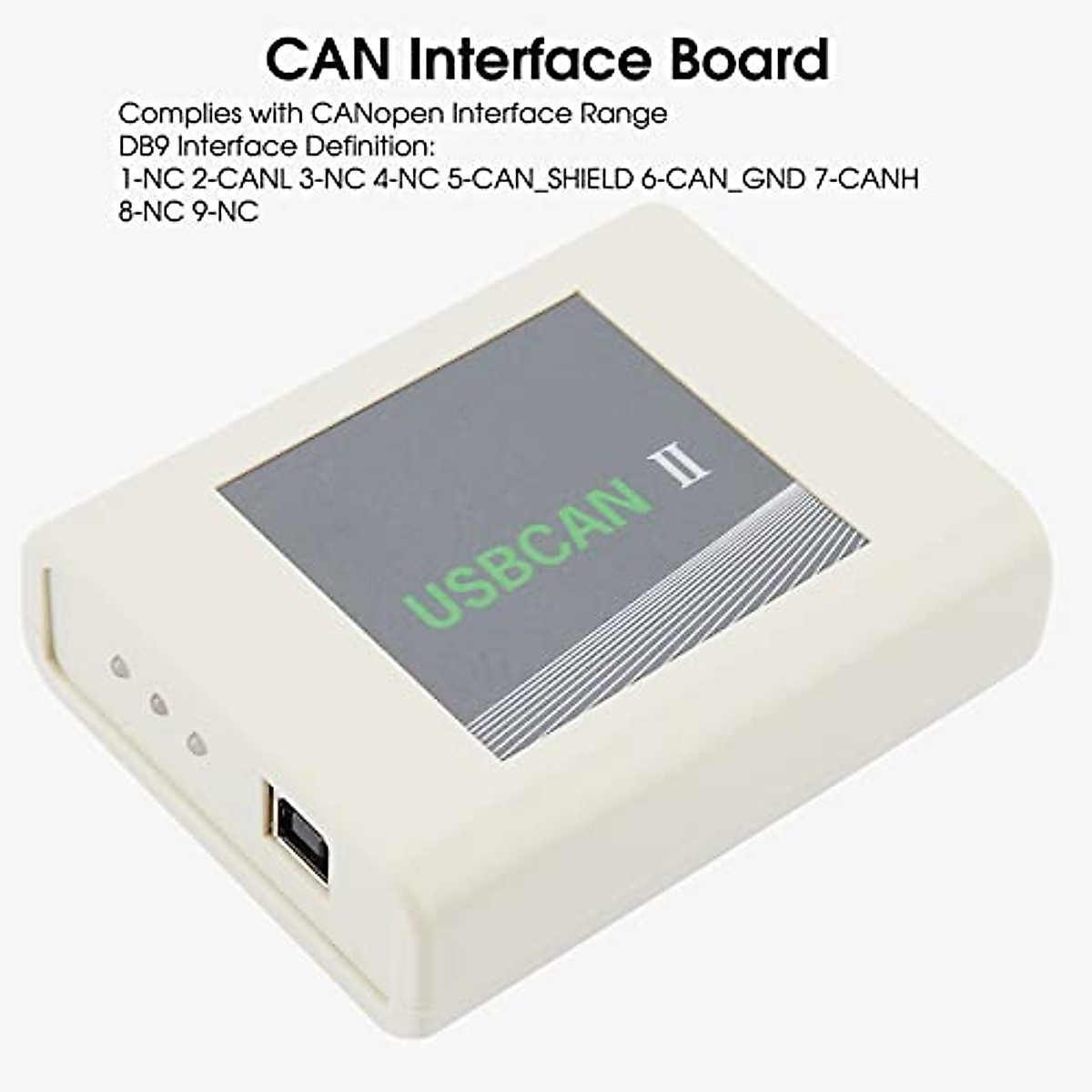 USB to CAN Analyzer USB CAN Debugger USB CAN II Industrial Grade High Speed Channel Debugger Support CAN Delay
