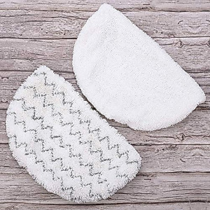 ConPus 2 Pack Steam Mop Pads Replacement for Bissell Powerfresh Steam Mop 1940 1440 1544 Series, Model 19402 19404 19408 1940A 1940Q 1940T 1940W
