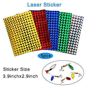 Blank Fishing Lure Making Kit 280PCS DIY Fishing Lure Kit Topwater Unpainted Swimbait Crankbaits Minnow Hard Lures Treble Hooks Fishing Pliers Eyes Stickers Make Your Own Fishing Lures