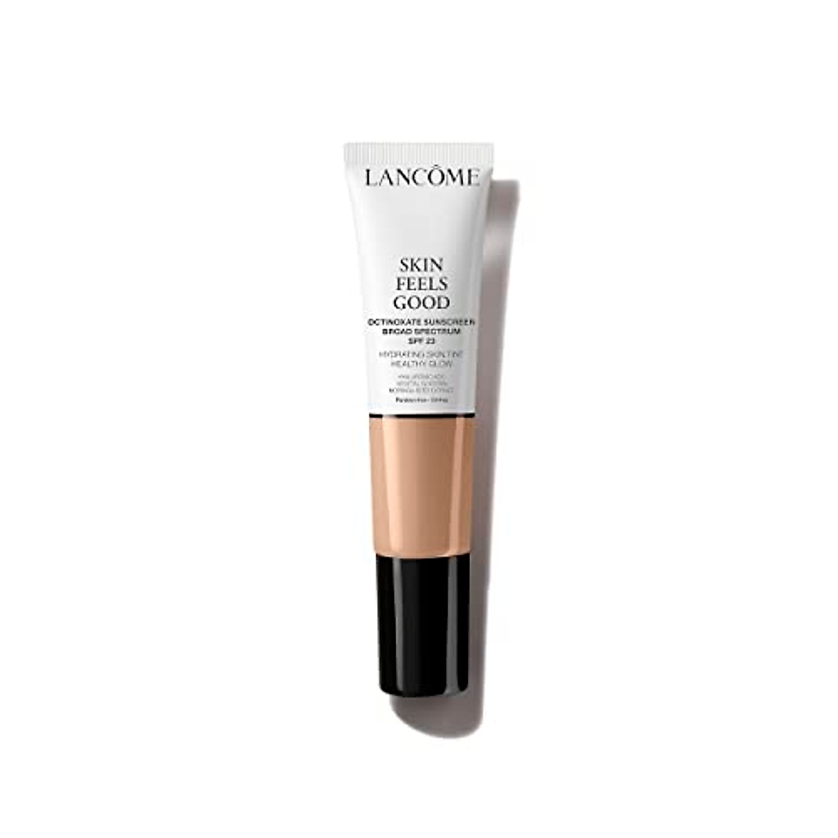 Lancôme Skin Feels Good Hydrating Tinted Moisturizer with SPF 23 - Oil-Free & Lightweight Foundation - Sheer Coverage with Healthy Glow Finish - 04N Golden Sand