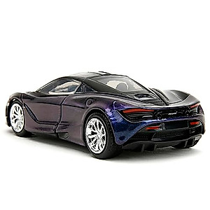 McLaren 720S Blue Metallic with Black Top Pink Slips Series 1/32 Diecast Model Car by Jada 34660