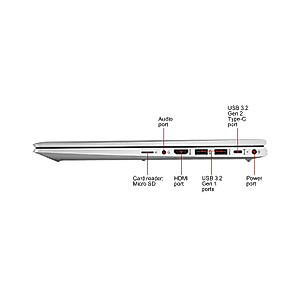 HP ProBook 450 G8 15.6" FHD IPS Laptop (Intel i7-1165G7 4-Core, 64GB RAM, 1TB PCIe SSD, Intel Iris Xe, Backlit KYB, AC WiFi, Bluetooth 5.1, HD Webcam, Win 10 Pro) with Hub