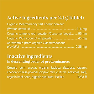 EverRoot Dog Supplements Powered by Purina Brain Health Chewable Tablets with Coconut Oil - 4.02 oz. Canister