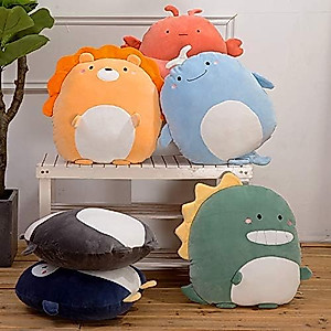 CASAGOOD Soft Dinosaur Plush Hugging Pillow Cute Dinosaur Stuffed Animal Plushies Toy Dinosaur Kids Stuffed Animals Dino Plush Toys for Birthday, Valentine, Christmas 12 Inch