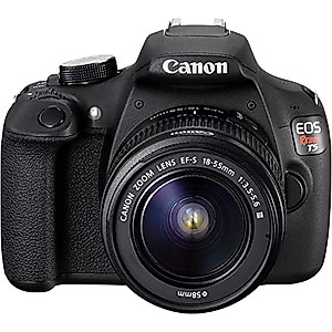 Canon EOS Rebel T5 18.0MP Camera with EF-S 18-55mm III Kit International Version (No Warranty) (Renewed)