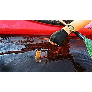 Morakniv Floating Fixed-Blade Stainless Steel Knife, 3.7-Inch, Orange