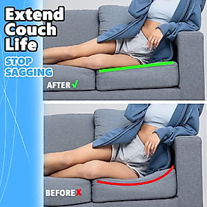 HomeProtect Cushion Support Board MDF 20"x67"& ABS 17" x 66"