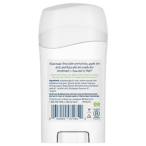 Tom's of Maine Aluminum-Free Wicked Cool! Natural Deodorant for Kids, Freestyle, 1.6 oz. 3-Pack (Packaging May Vary)