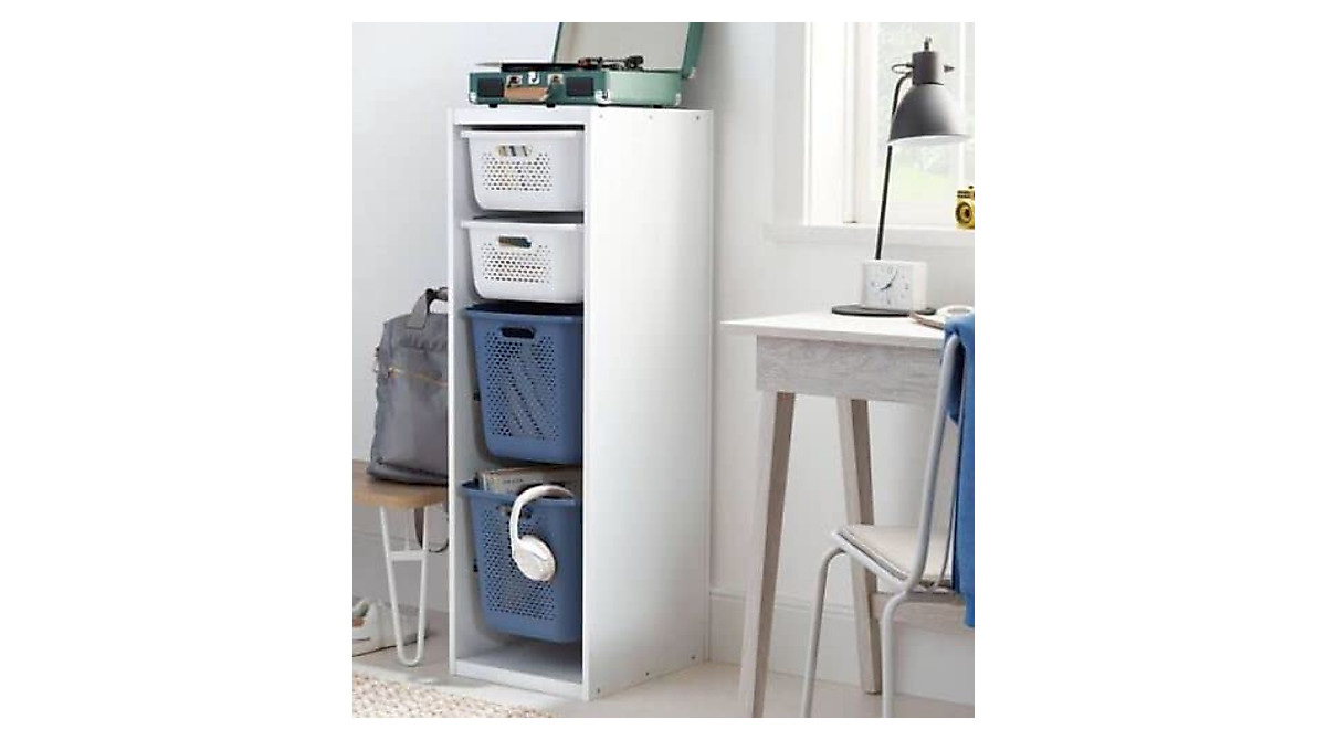 Tall Sliding Bin Cube: Maximize Storage with Style