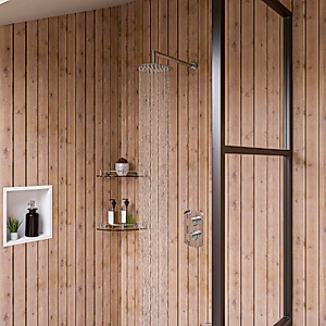 ALFI brand ABSA16R-PC Shower Arm, Polished Chrome