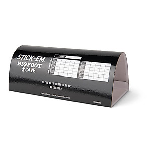 JT Eaton 188-4 Stick-Em Bigfoot Cave Glue Trap for Rodents, Snakes, and Other Pests (Case of 12)