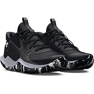 Under Armour Unisex Jet '23, (002) Black/Jet Gray/White, 9, US