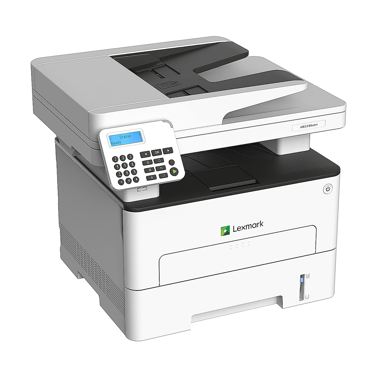Lexmark MB2236adw Multifunction Laser Printer, Monochrome, Wireless Networking with Duplex Printing (18M0400)