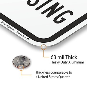 "Private Property - No Trespassing" Sign By SmartSign | 12" x 18" 3M Engineer Grade Reflective Aluminum