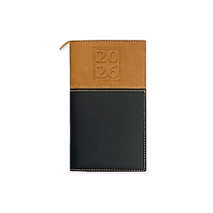 BookFactory 2023 Weekly Pocket Calendar / 2023 Calendar / 2023 Weekly Calendar / Weekly Planner Organizer - Calendar with Notepad (CAL-2023-POCKET(Organizer))