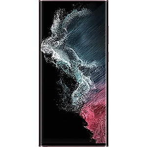 Samsung Galaxy S22 Ultra 5G (SM-S908E/DS) Dual SIM 256GB/ 12GB RAM, 6.8" GSM Unlocked International Version - Burgundy