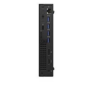 Dell OptiPlex 7050 Micro Form Factor Desktop Computer, Intel Core i5-7500T, 8GB DDR4, 256GB Solid State Drive, Windows 10 Pro (Renewed)
