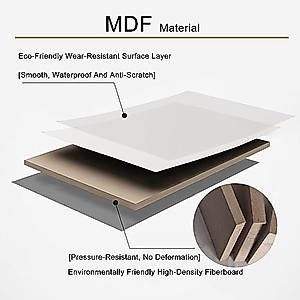 Makeup Vanity Dressing Table With Mirror Girls Vanity White Womens Vanity Desk With Drawers Modern Makeup Table Set Wooden Bedroom Vanity Table Set For Makeup Room, Bedroom ( Color : Without light )