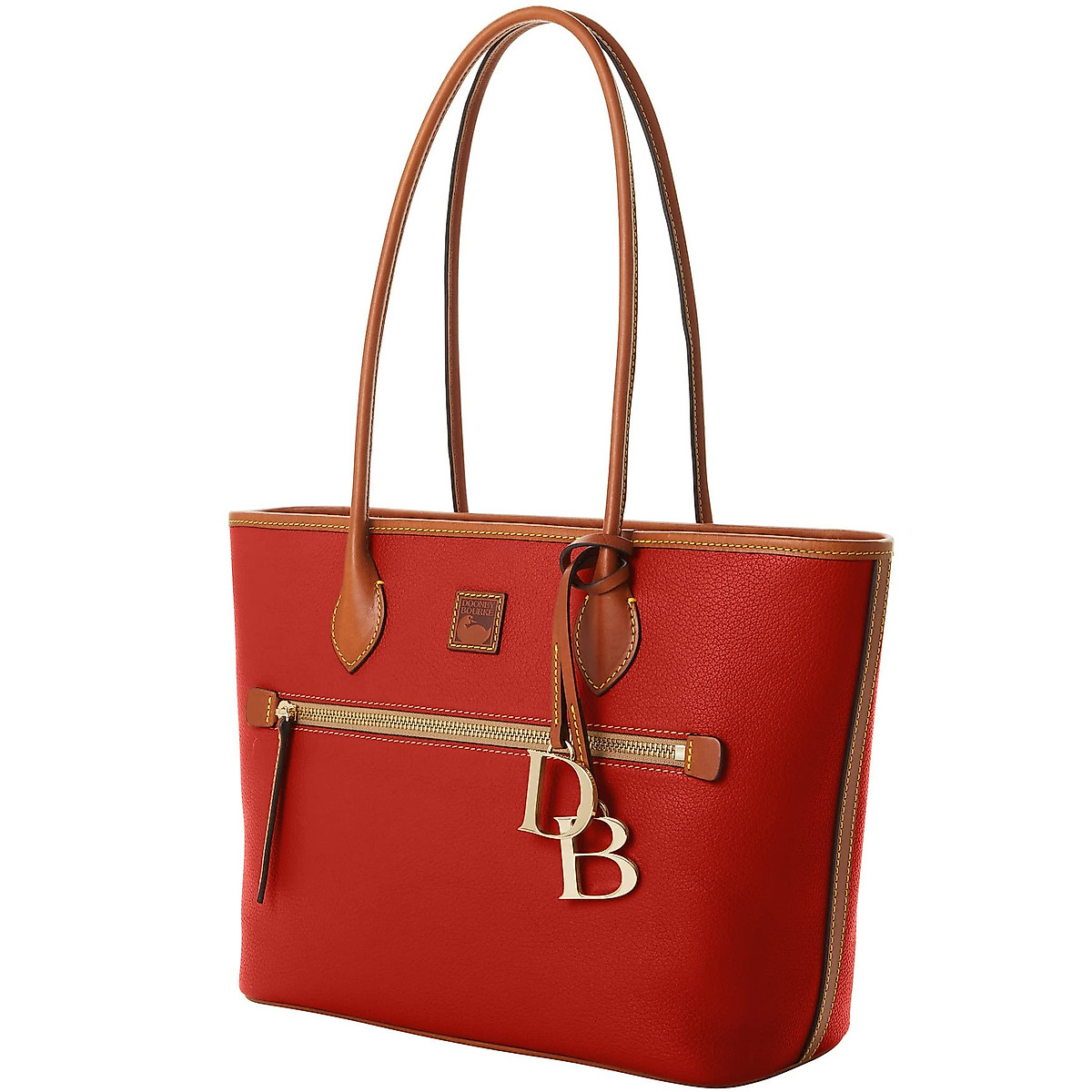 Dooney & Bourke Handbag, Pebble Grain Tote - Terracotta