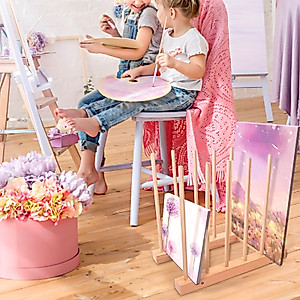 Fumingpal Art Storage Rack - 13.3 Inch Canvas Print Rack, Canvas Storage Rack, Drying Rack Art, Art Storage for Posters, Artwork, Prints, Canvas, Panels, Galleries, Studios & Storage