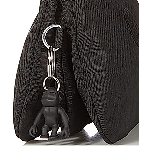 Kipling womens Womenâ€™s Creativity Large Pouch, Versatile Cosmetics Kit, Lightweight Nylon Travel Organizer Pouch, Black Noir, Large US
