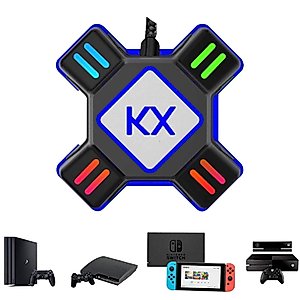 JZW-Shop Keyboard Mouse Converter for PS4/N-Switch/PS3/Xbox One, USB Mouse Keyboard Adapter Converter