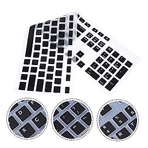 ULDIGI 1 Pc Keyboard Protector Keyboard Protective Cover Anti-Leak Keyboard Cover Keyboard Protective Film Practical Protection Cover Chocolate Shape Keyboard Cover