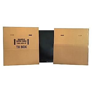 uBoxes TV Moving Box Fits Up To 70" Adjustable Box