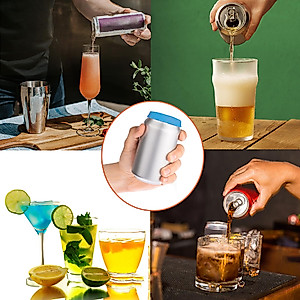 Soda Can Lids Set of 12, Silicone Soda Can Covers Lids, Reusable Colorful Drink Cans Protector, 2.1 Inch Spill-proof Dust-proof Soda Lid, Food Grade Can Cover, for Coke Beer Energy Drink