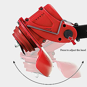 Portable Electric Cordless String Grass Trimmers,Handheld Lawn Edger Mini-Mower Height Adjustable Garden Brush Cutter Kit Rechargeable Battery and Charger Included