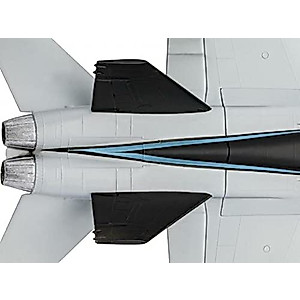 Revell Easy-Click-System 85-1267 Top Gun Maverick's F/A-18 Super Hornet Fighter Jet Kit 1:72 Scale 14-Piece Skill Level 2 Plastic Model Airplane Building Kit , Gray, 8 years old and up