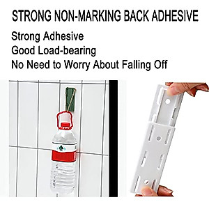 8Pcs Power Strip Holder - Adhesive Punch-Free Socket Holder Set - Power Strip Mount for Cable Management in Kitchen, Home & Office