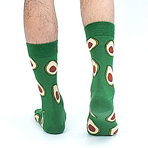 BONANGEL Funny Socks for Men & Women,Fun Socks,Crazy Colorful Cool Novelty Cute Dress Socks,Food Animal Space Socks …
