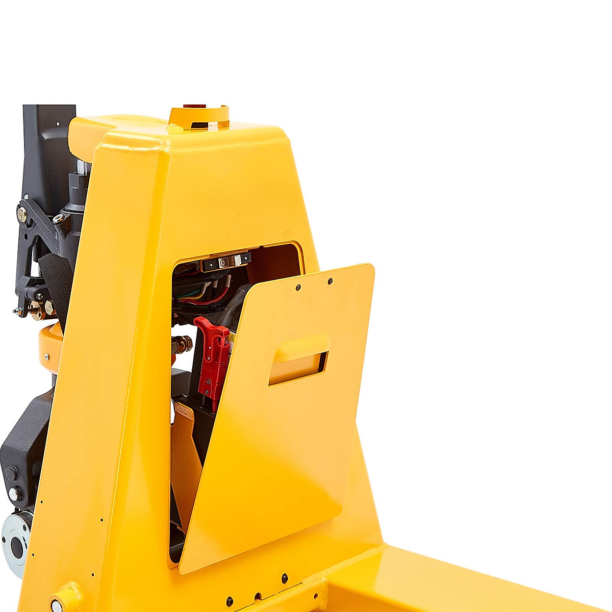 APOLLO Electric Pallet Jack Truck Lithium Battery 3300lbs Capacity 48" Length x 27" Width Fork Size for Material Handling