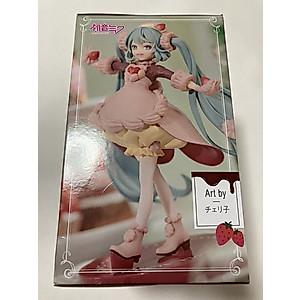 Hatsune Miku Sweet Sweets Series Figure, Strawberry Chocolate Short, 1 Type, Prize, (00830003)