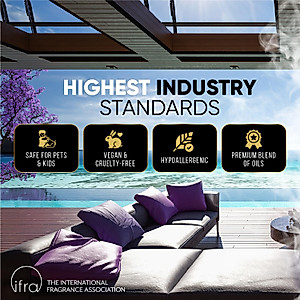 Signature Scents - Luxury Hotel Fragrances - Hotel Fragrance Oil - Diffuser Oil Blends for Aromatherapy (Sanctuary Suite) 4.05 Fl Oz (120ml)