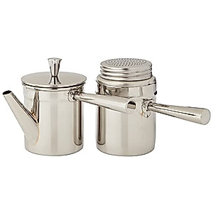 Ilsa Neapolitan Coffee Maker, Stainless Steel, Silver, 1-2 Cups