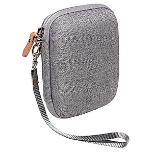 GETGEAR case for MacBook Magsafe/Magsafe 2 Charger Adapter, Magic Mouse 1, 2, Lightning Hub, Type C and USB Hub, Card Reader, All in one Carrying Solution (Tweed Gray)